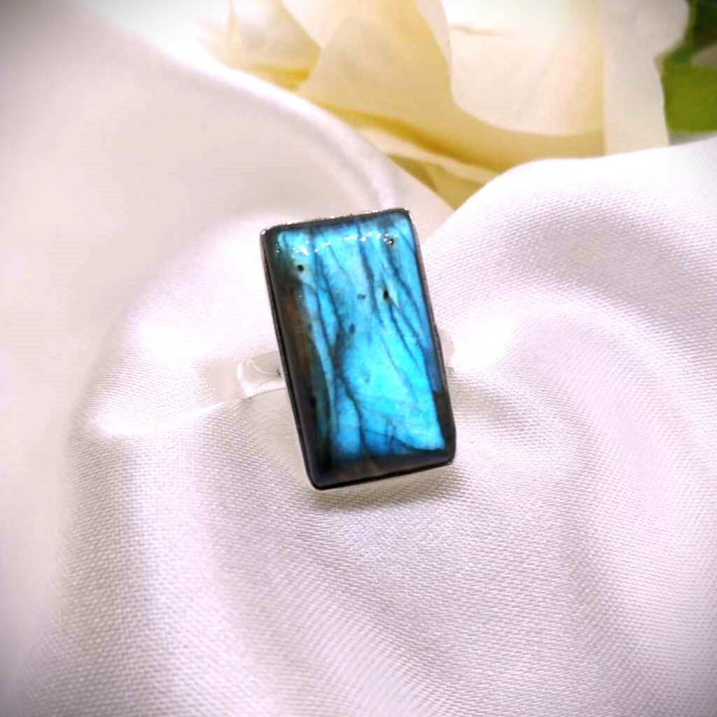 SÕRMUS LABRADORIIT, hõbe 925; Ø 19 – Aura Vision OÜ